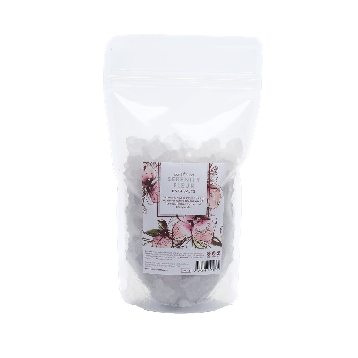 Earthbound - Serenity Fleur Bath Salt Crystals 600g – Earthbound Online ...